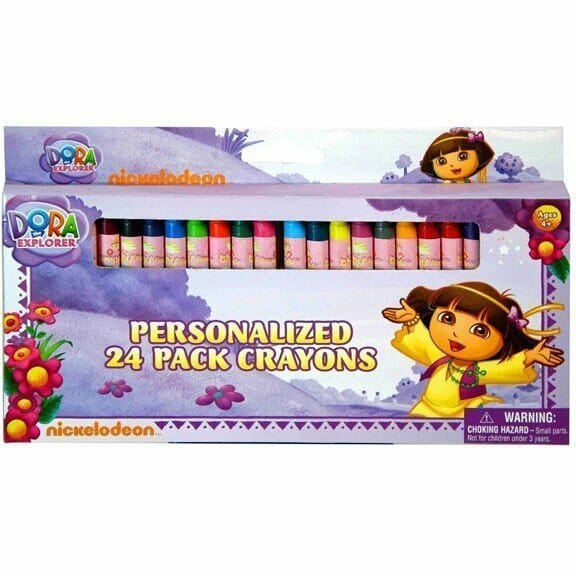 Dora the Explorer Mini Crayons - 24pk - "Once Upon A Time" - Party Shop ...
