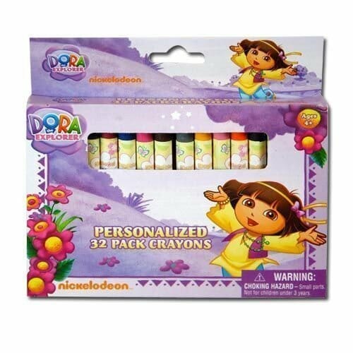 Dora the Explorer Mini Crayons - 32pk - "Once Upon A Time" - Party Shop ...