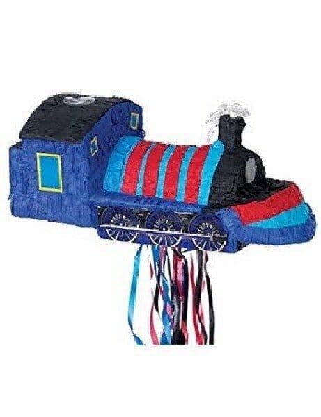 Blue Train Pinata - "Once Upon A Time" - Party Shop Malta