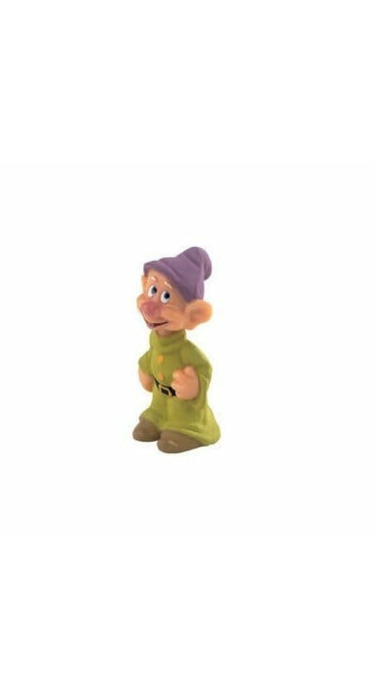 Princess Snow White Dopey Plastic Cake Topper - 5cm - "Once Upon A Time ...