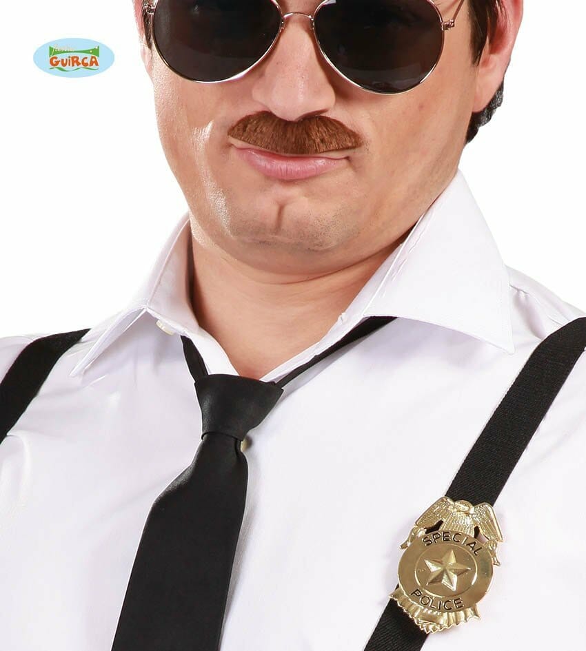 Golden Metal Police Badge - "Once Upon A Time" - Party Shop Malta