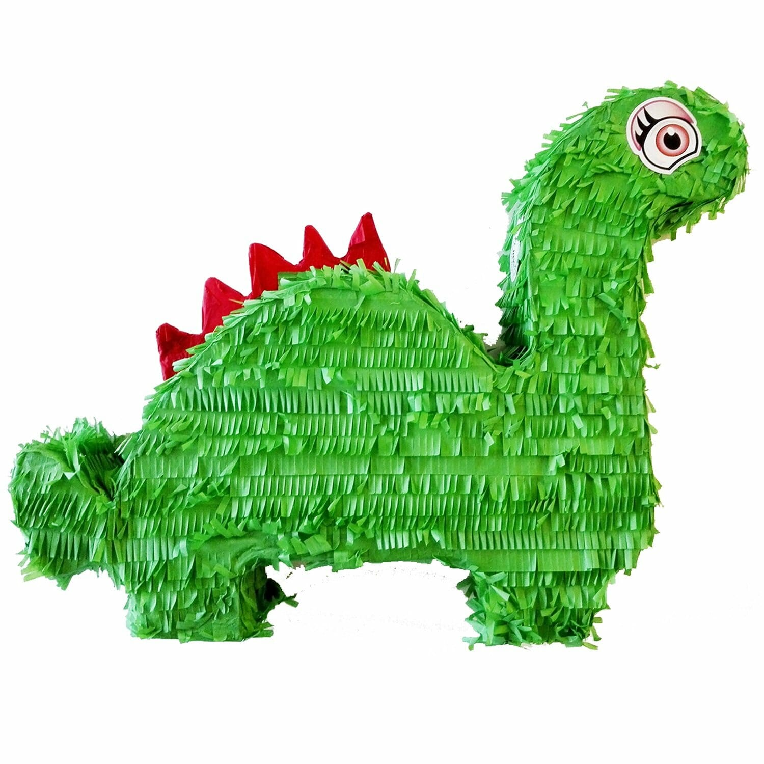 Green Dinosaur Pinata - 46cm x 39.7cm x 10.5cm - "Once Upon A Time ...