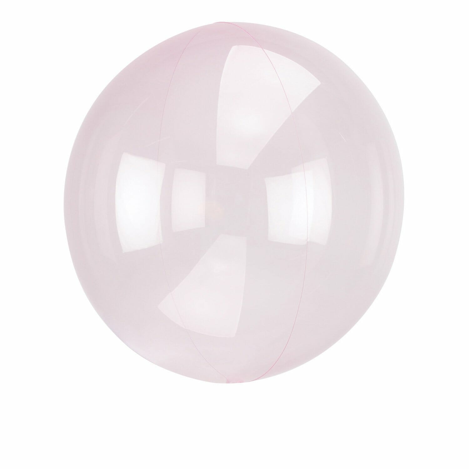 Clearz Crystal Light Pink Balloon - 18" - "Once Upon A Time" - Party ...