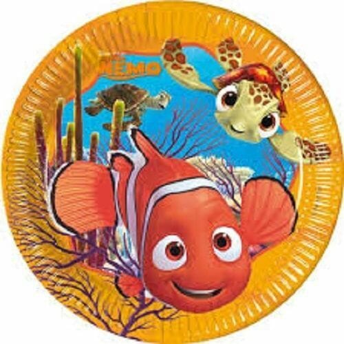 Finding Nemo Paper Plates 23cm - 8pk - "Once Upon A Time" - Party Shop ...