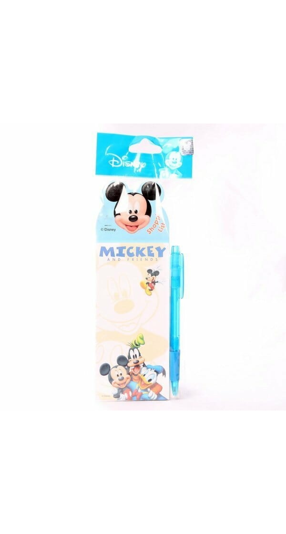 Mickey Mouse Clubhouse Magnetic Notepad with Pen - "Once Upon A Time ...