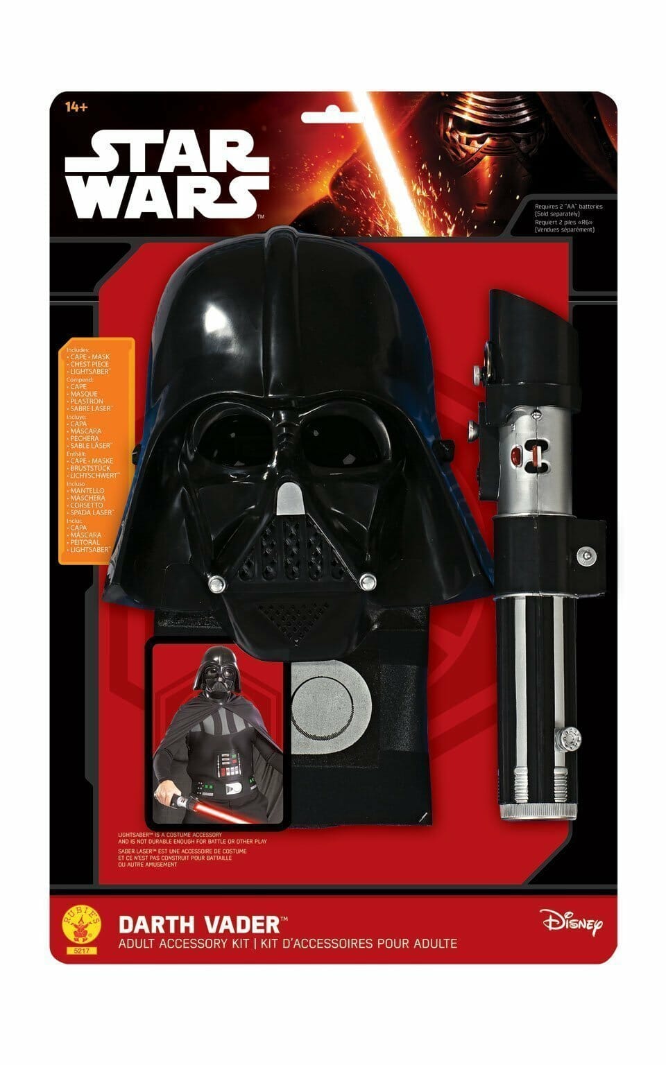 Darth Vader Blister Pack - "Once Upon A Time" - Party Shop Malta