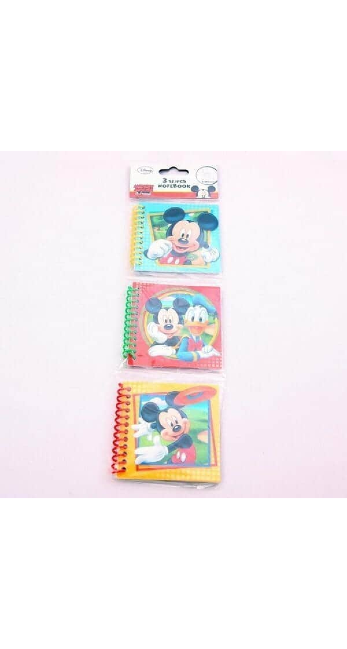 Mickey Mouse Clubhouse Mini Spiral Notebooks - 3pk - "Once Upon A Time ...
