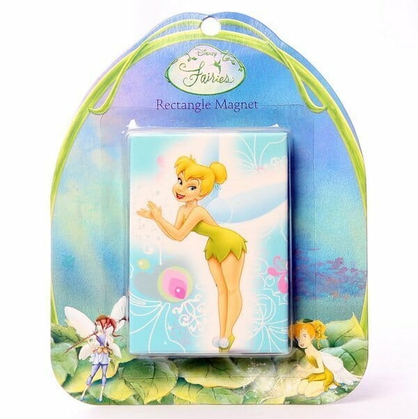 Tinkerbell Blue Rectangle Magnet - 6.5cm x 9cm - "Once Upon A Time ...