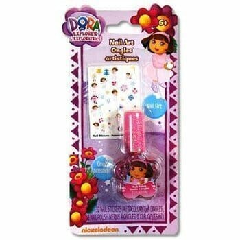 Dora the Explorer Nail Art Kit - 32 Stickers - "Once Upon A Time ...
