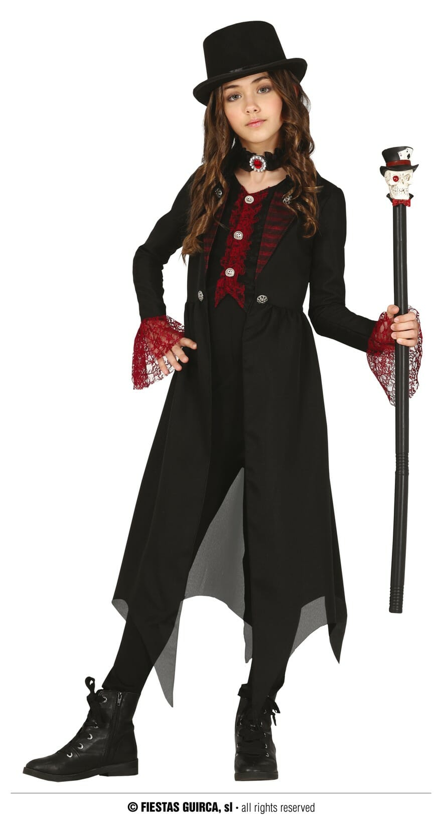 Gothic Girl Child - Age 10 to 12 Years | Once Upon A Time - Party Shop ...