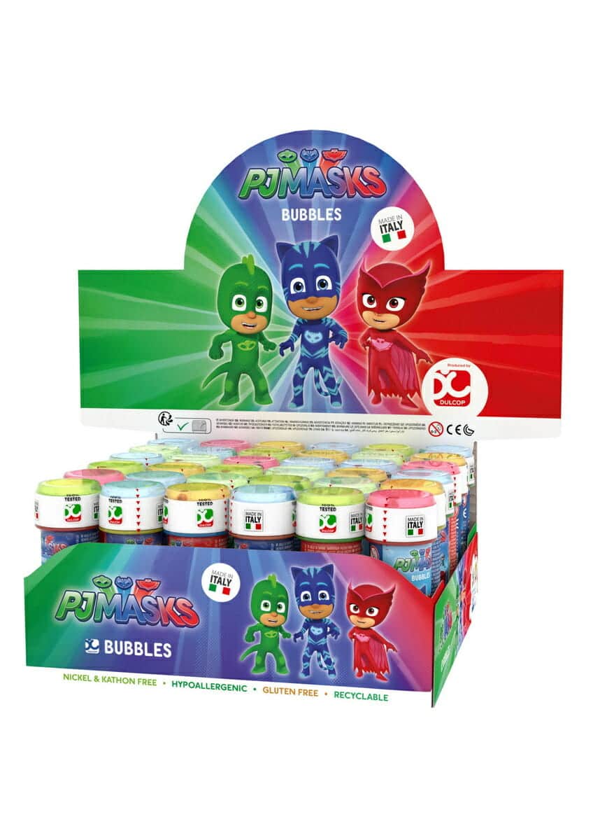 PJ Mask Themed Bubbles Tub - 60ml | Once Upon A Time - Party Shop Malta