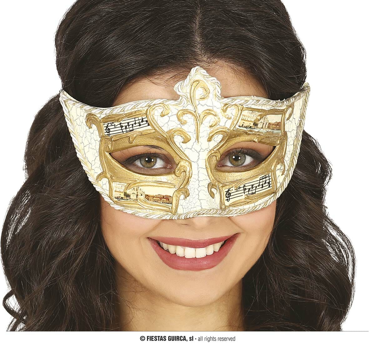 Venetian Music Mask | Once Upon A Time - Party Shop Malta