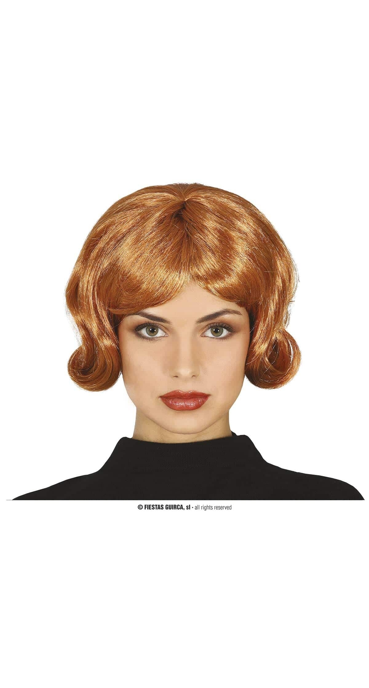 Brown 50s Wig - Adult One Size | Once Upon A Time - Party Shop Malta