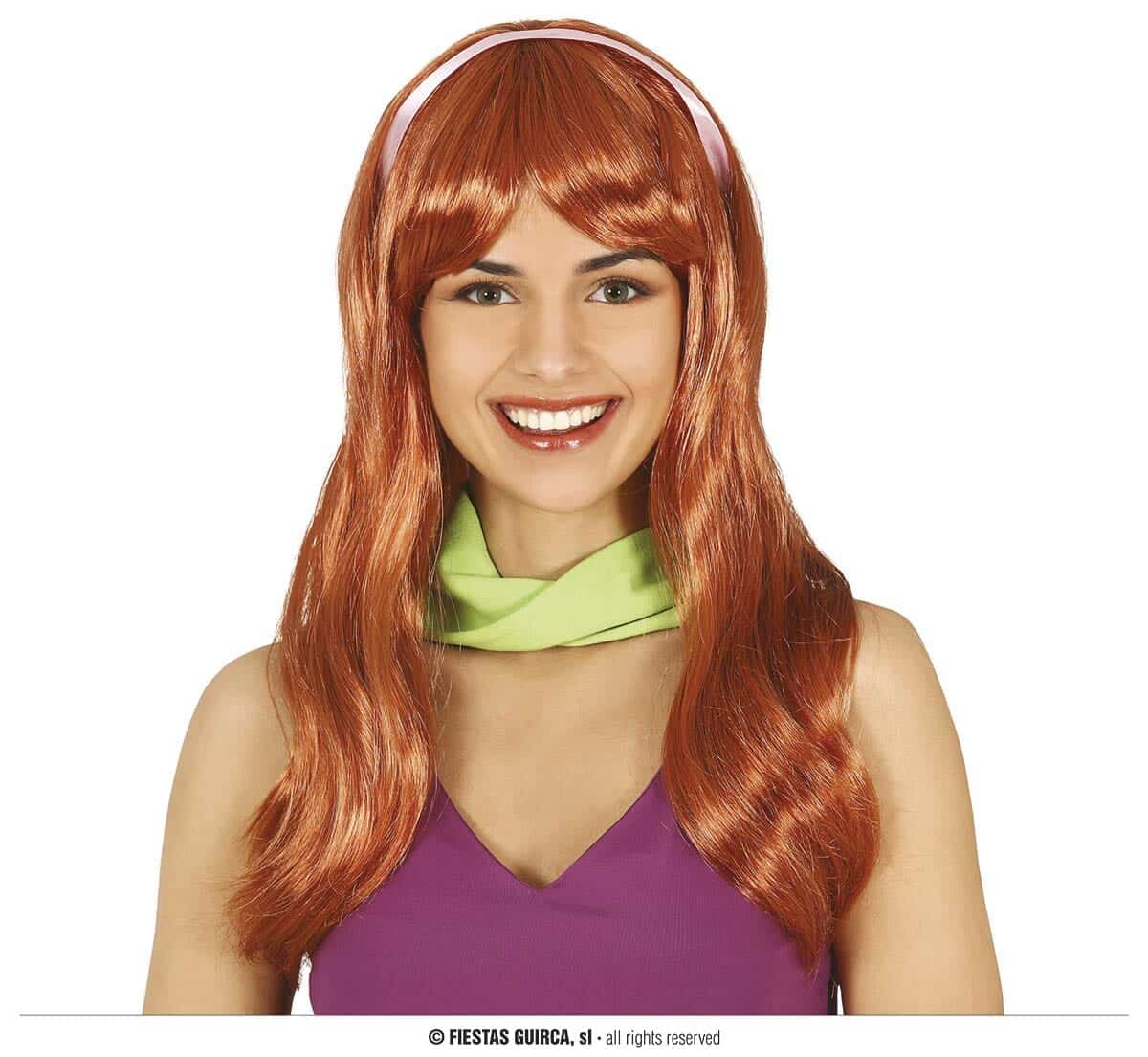 Brown Hair Wig With Ribbon - Adult One Size | Once Upon A Time - Party ...