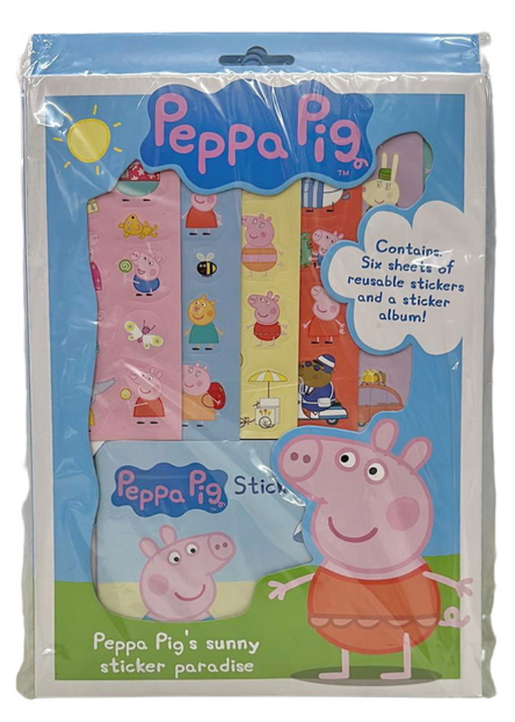 Peppa Pig’s Sunny Sticker Paradise – For Age 3+ Years | Once Upon A ...