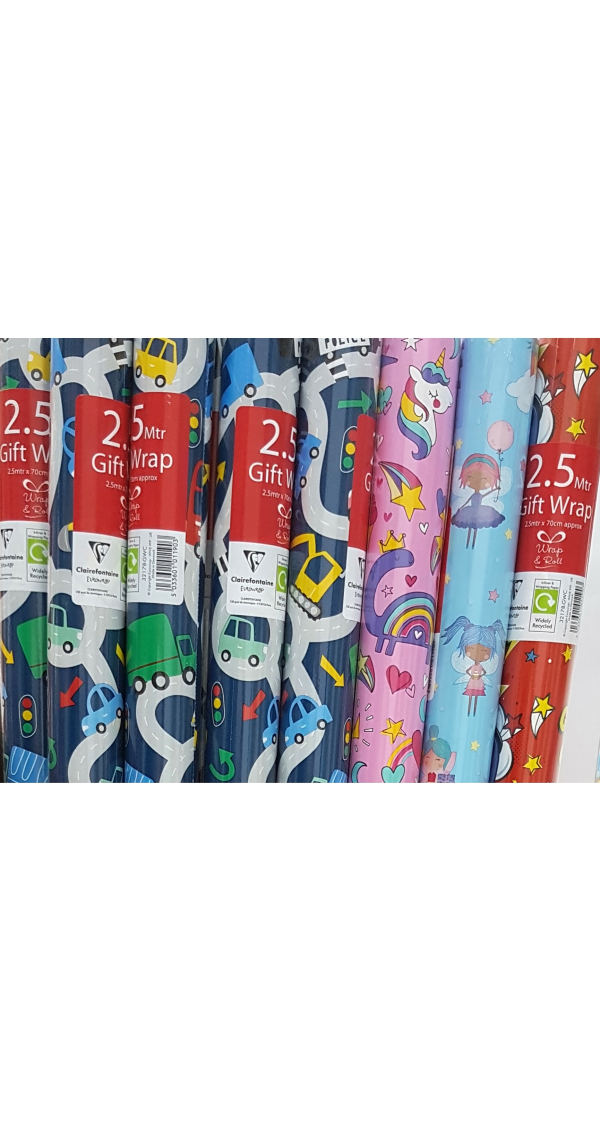 Kids Wrapping Paper – 2.5M | Once Upon A Time - Party Shop Malta