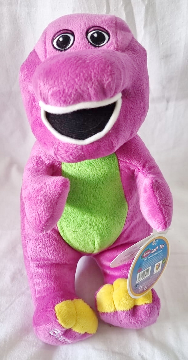 Barney Soft Toy - 23x26cm | Once Upon A Time - Party Shop Malta