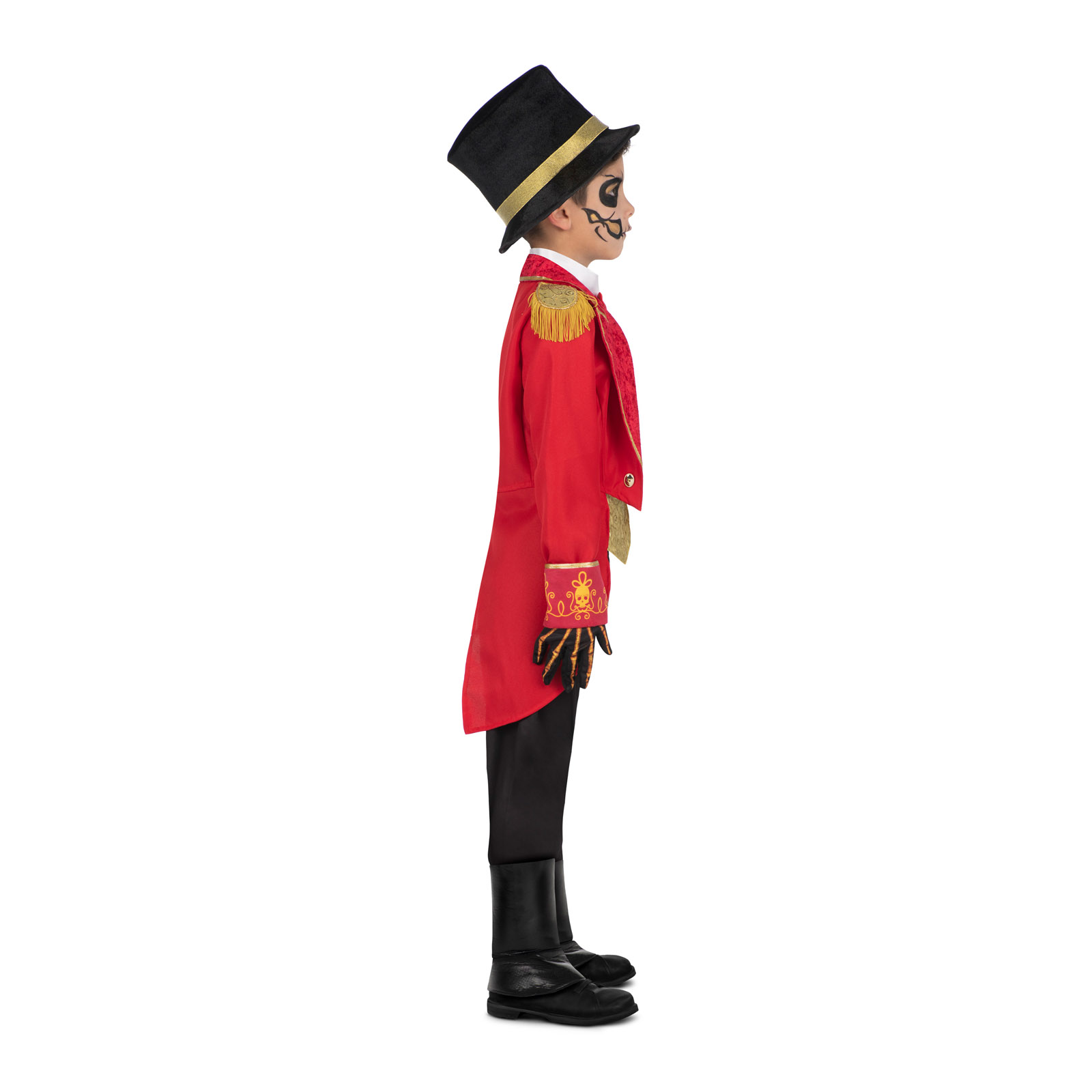 Dark Circus Ringmaster Boy Costume - Age 7 to 9 Years | Once Upon A ...