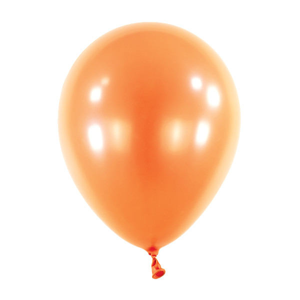 Anagram Latex Balloon - Pearl Orange Peel 11" RND - 50pcs | Once Upon A ...