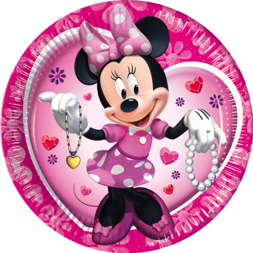 Minnie Mouse Paper Plates (23cm) – 10pk | Once Upon A Time - Party Shop ...