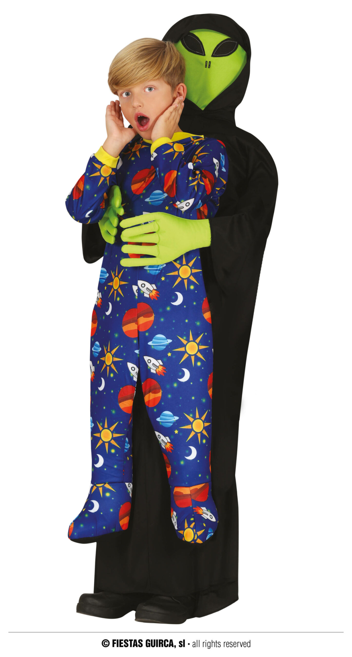 Alien Abduction Costume - Age 10 to 12 Years | Once Upon A Time - Party ...