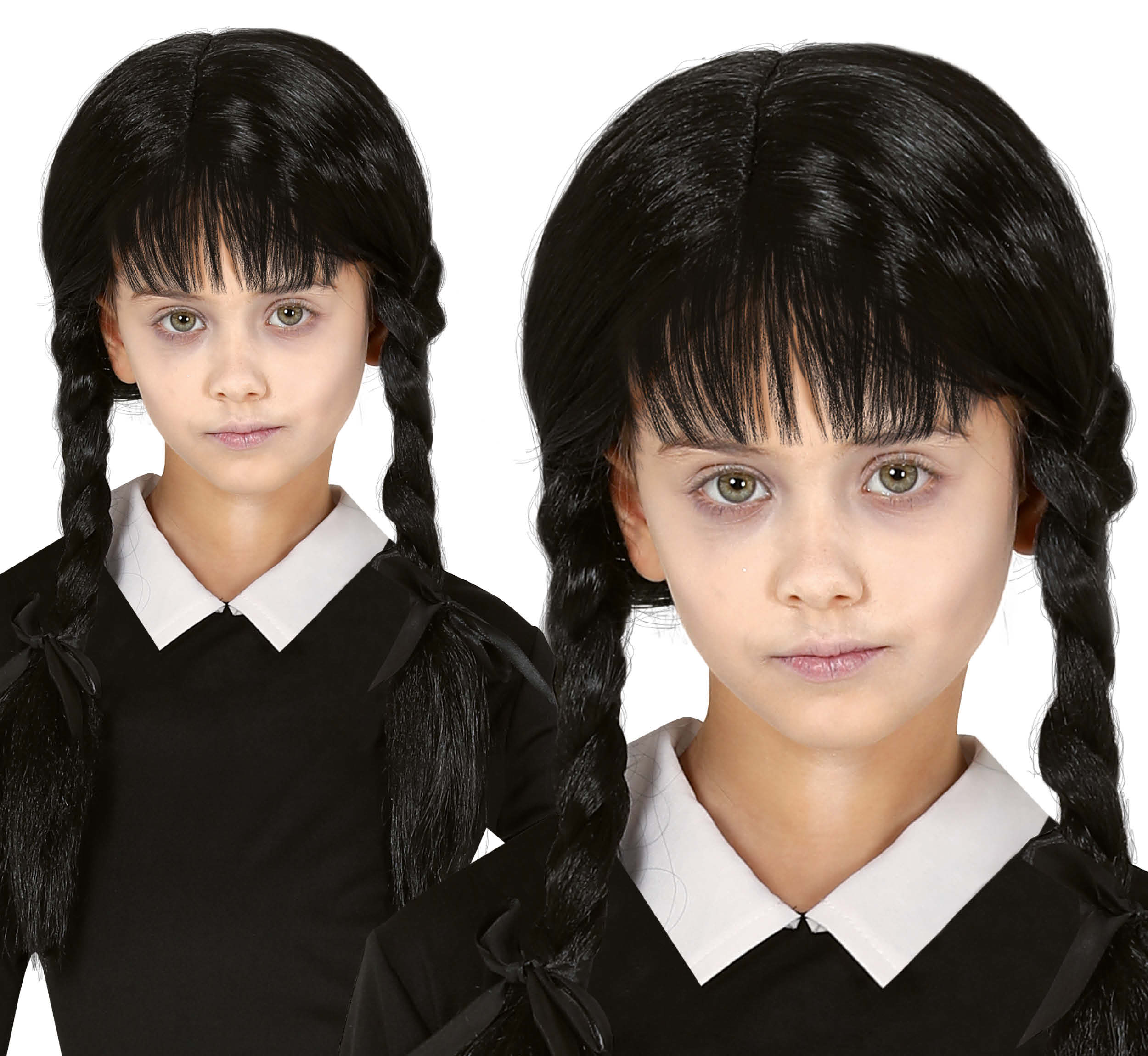 Black Wednesday Braid Wig - Child One Size | Once Upon A Time - Party ...